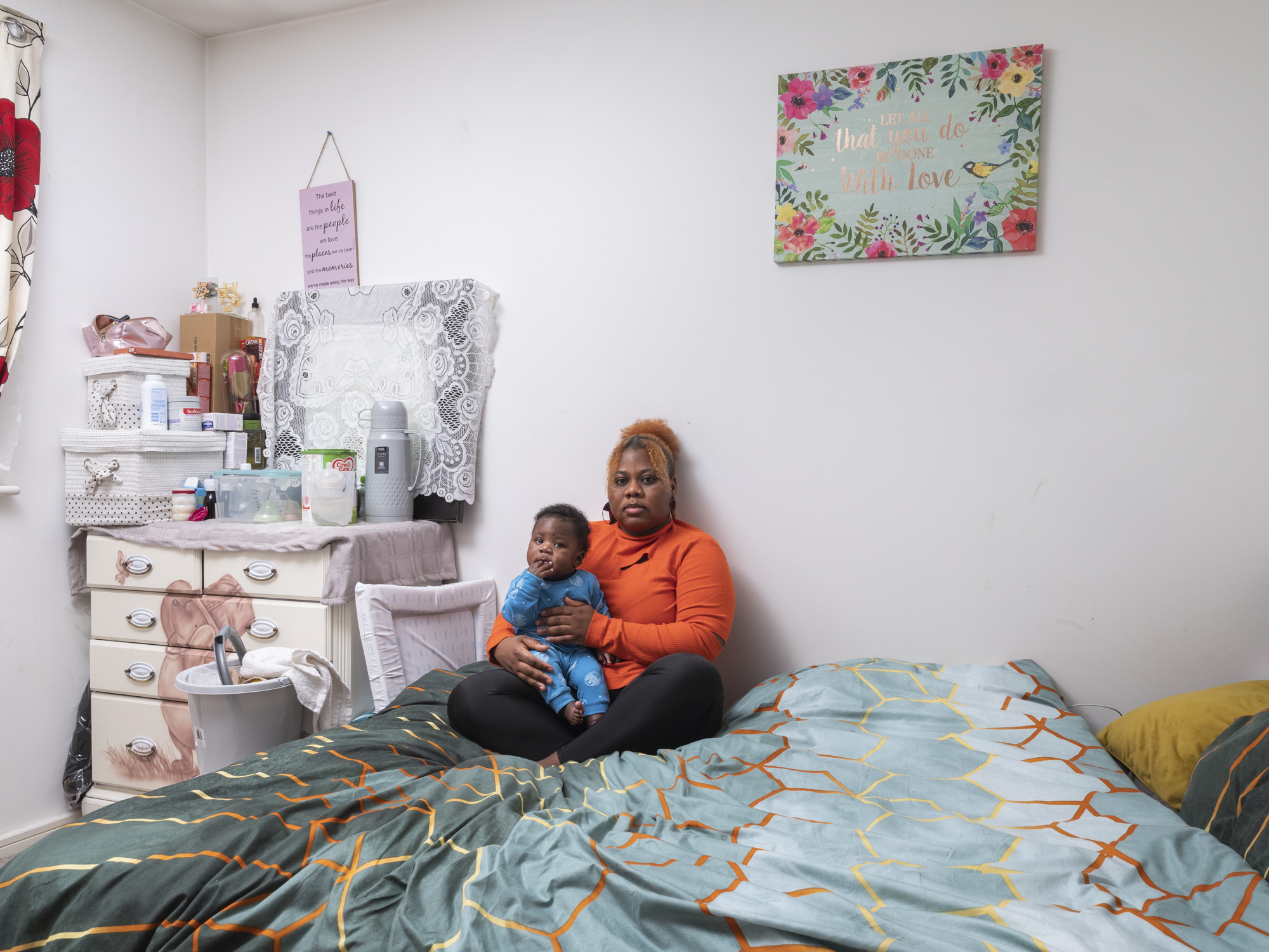 Families experiencing homelessness - Shared Health Foundation