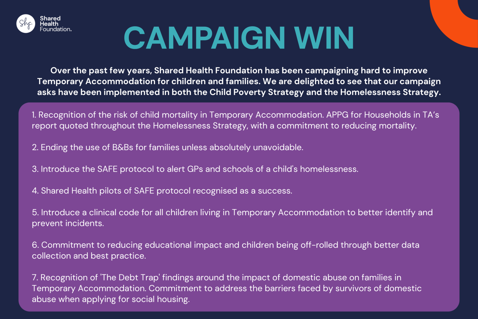 Campaign Win: Homelessness Strategy and Child Poverty Strategy - Shared ...